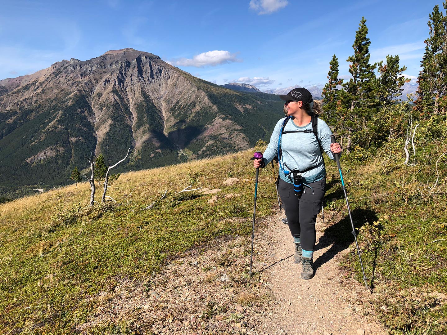 Guided day hiking trips in Waterton and Crowsnest Pass